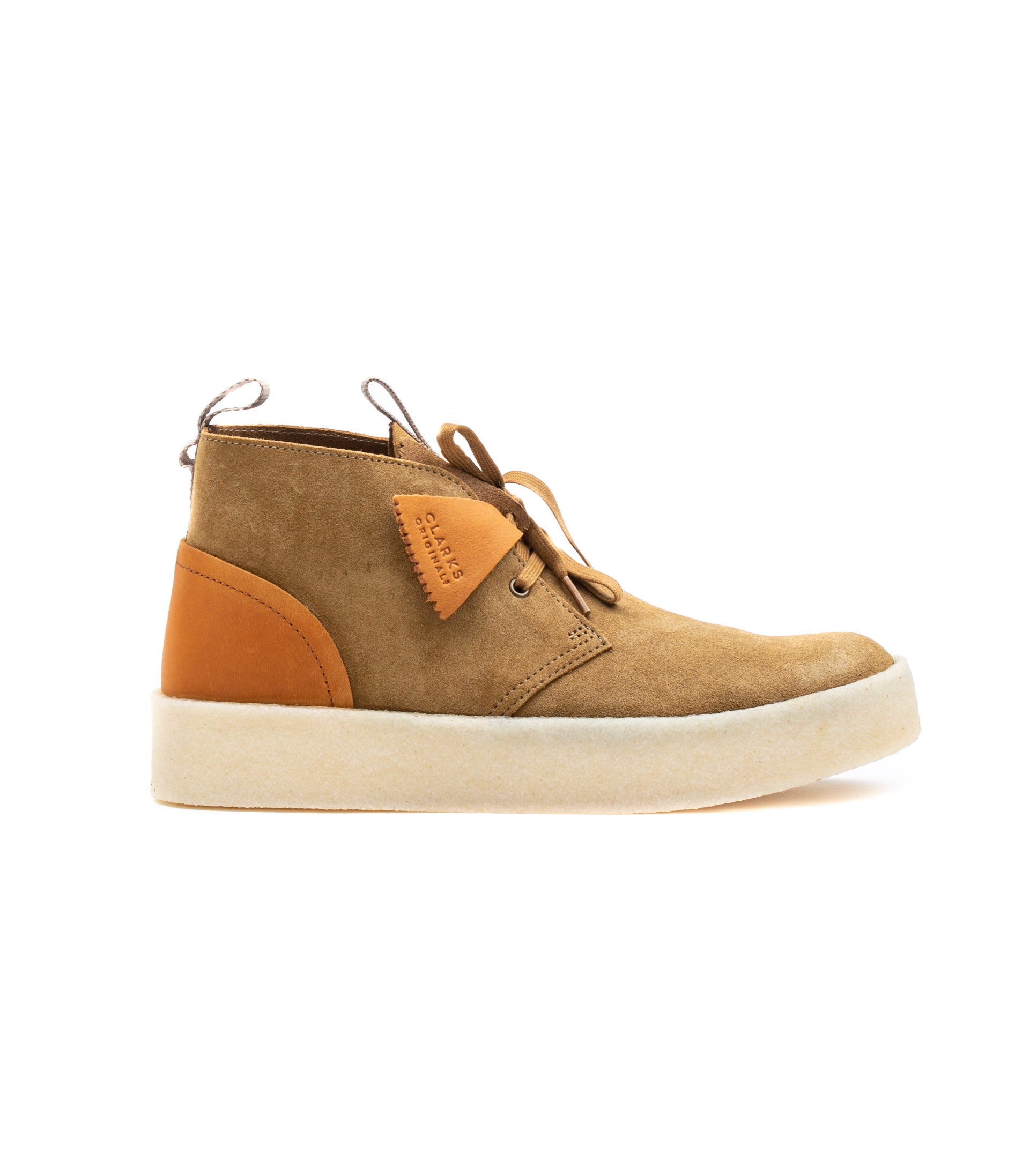 Clarks oak suede store